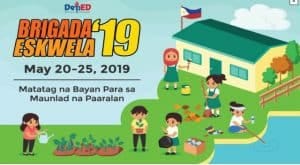 2019 Brigada Eskwela Manual, Logo, Banner, and Shirt Design