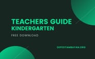 Kindergarten Teacher s Guide TG K To 12 Curriculum