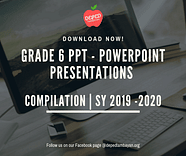 1st Quarter GRADE 6 PPT Powerpoint Presentations SY 2019 2020