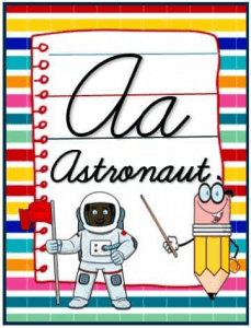 Learning Cursive Alphabet