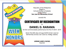  Certificate Of Recognition Editable And Ready To Print