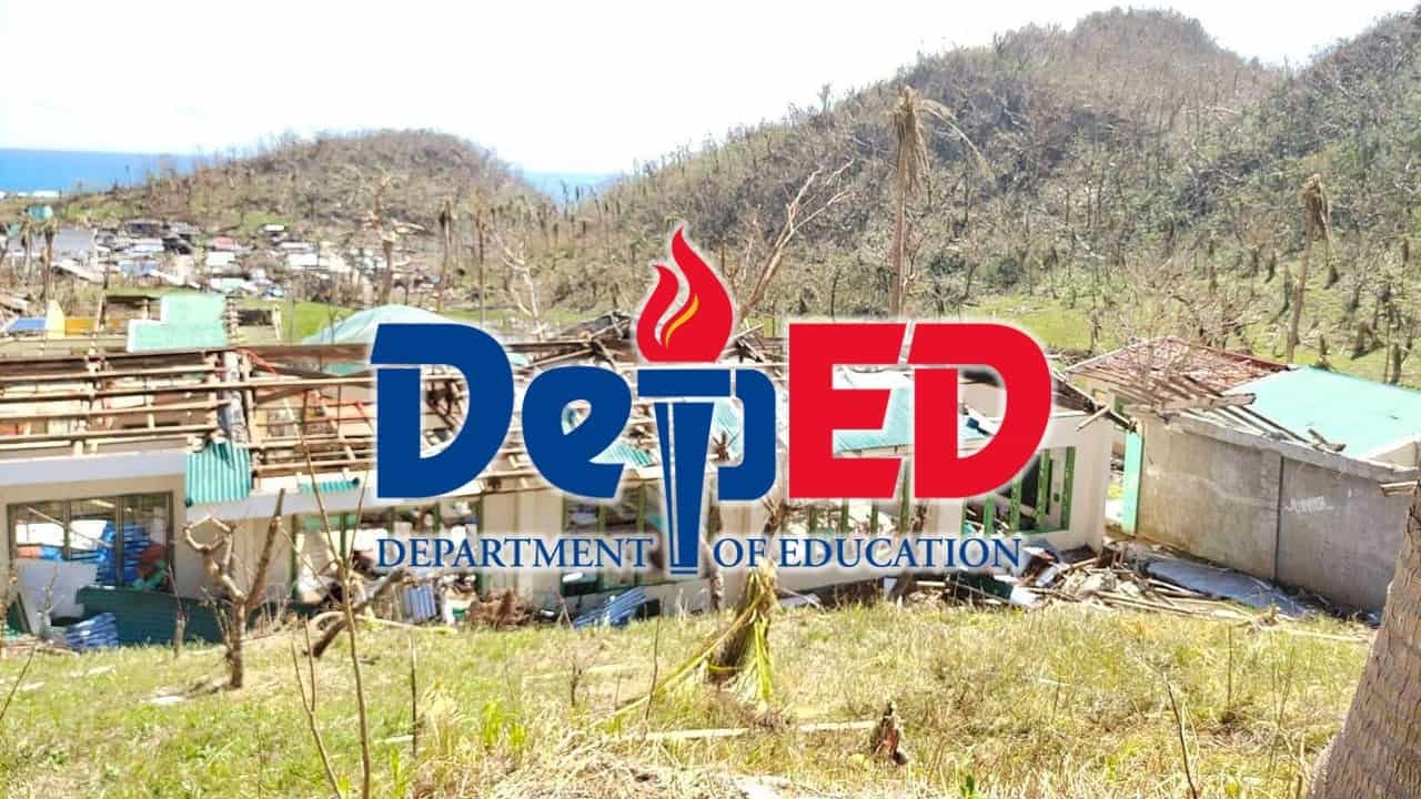 DepEd says processing funds for repair of storm-hit schools