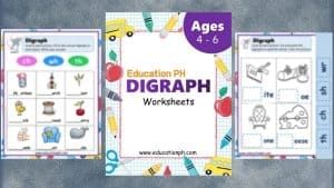 Digraph worksheets