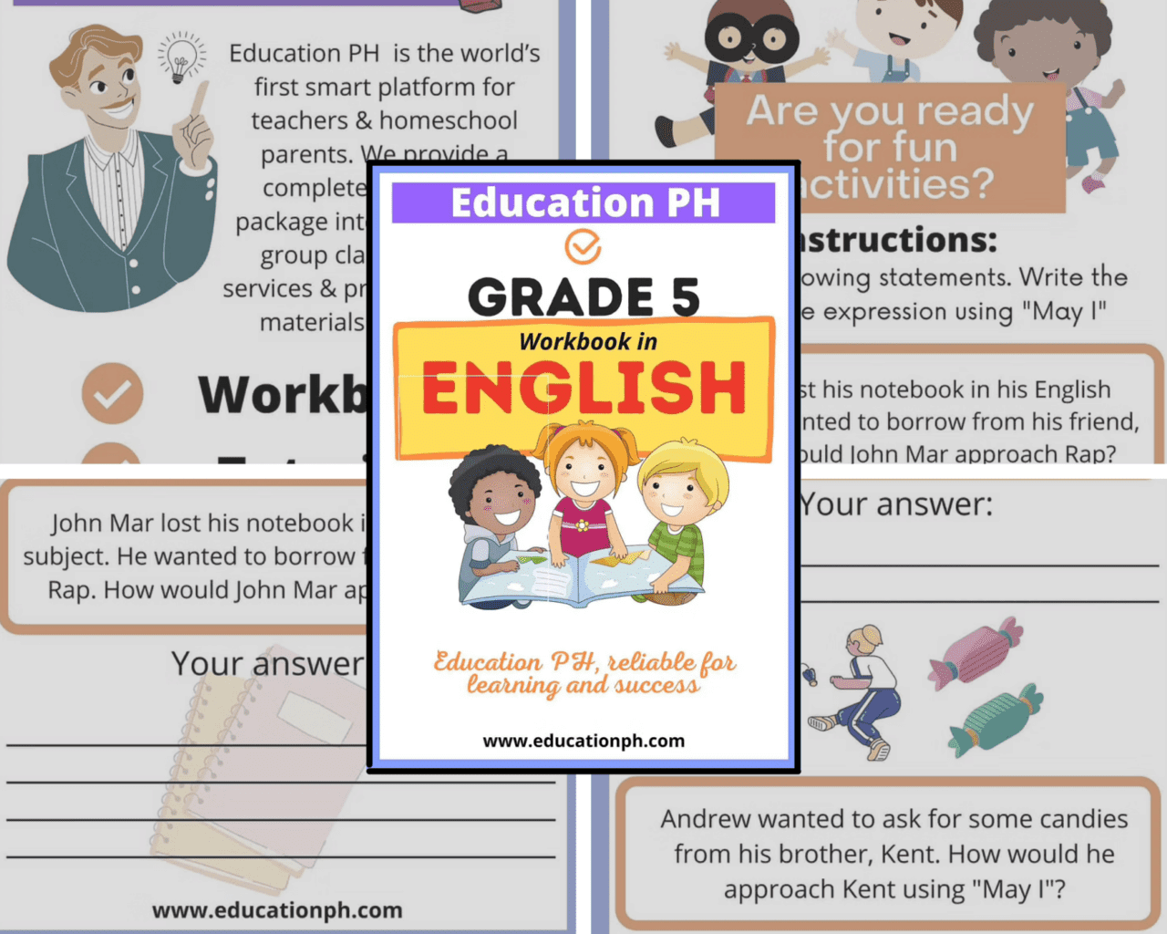FREE Learning Materials: K-12 Workbooks Download