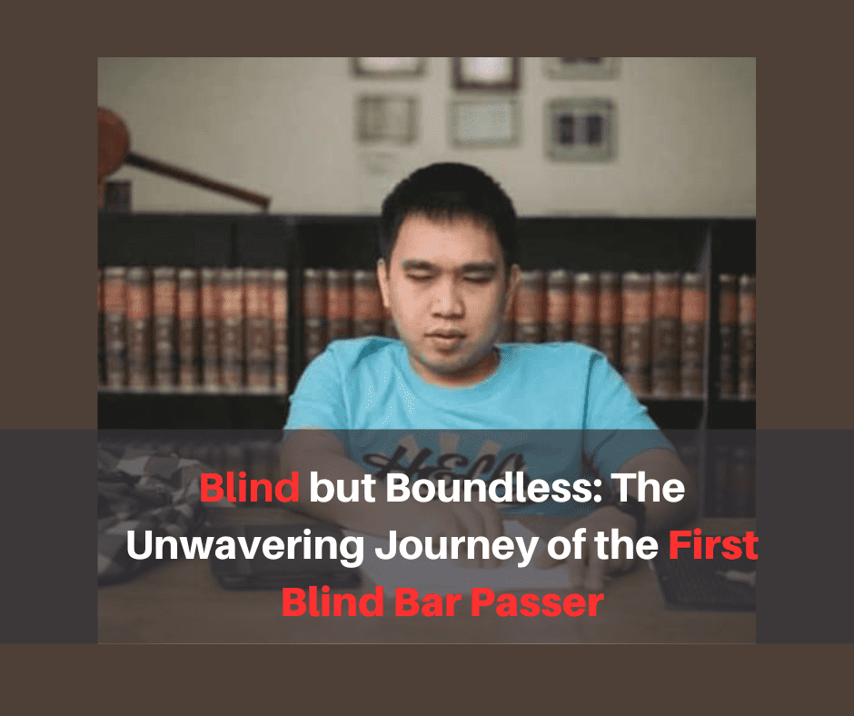 First Blind BAR Passer Never Lost Sight Of His Goal